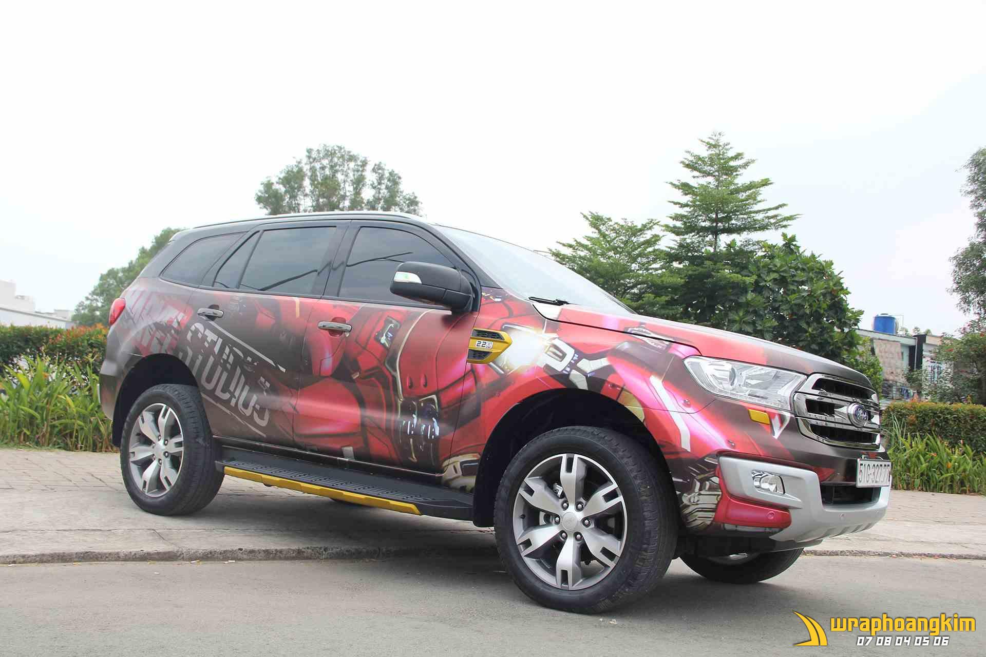 Ford Everest Full Wrap Hulkbuster